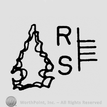 Mark with The letters "RSE" and an arrowhead. | #149723