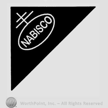 Mark with A triangle in a corner with an oval | #151413