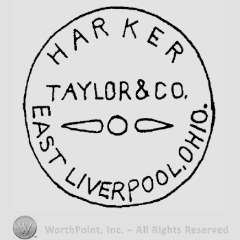 Mark with The text Harker East Liverpool Ohio | #151580