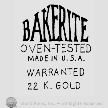 Mark with The text Bakerite Oven-Tested Made in | #151587