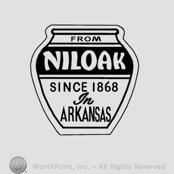 Mark with A vase and the text "FROM NILOAK SINCE | #151704