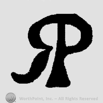 Mark with Initials R and P conjoined, reversed R. | #151755