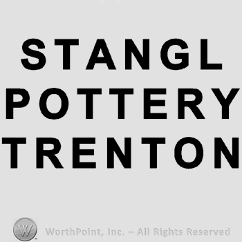 Mark with The text "Stangl Pottery Trenton". | #151802