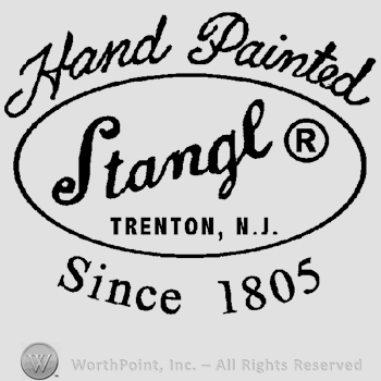 Mark with The text "Hand Painted Stangl Trenton | #151805