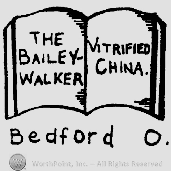 Mark with The text "THE BAILEY WALKER VITRIFIED | #151847