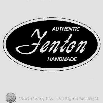Mark with The text "AUTHENTIC Fenton HANDMADE and | #152084
