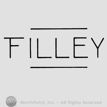 Mark with The word "FILLEY". | #152118