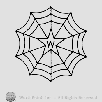 Mark with The letter "W", a star and a spider | #152131