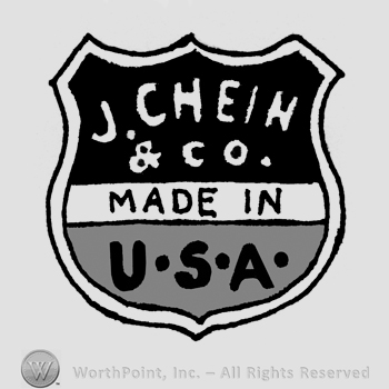 Mark with The text J. Chein & Co. Made in USA | #152171