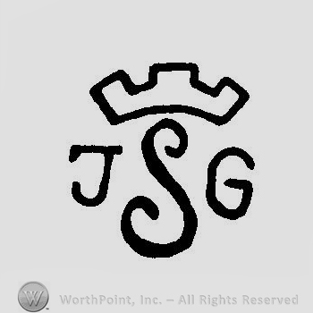 Mark with A crown above the letters J S G | #155689
