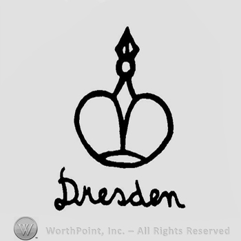 Mark with A crown and the word "Dresden". | #155995