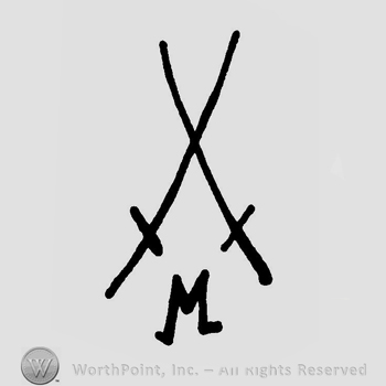 Mark with Two swords and the letter "M". | #156011