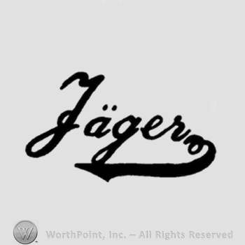 Mark with The word Jager handwritten | #156089