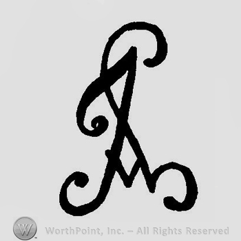 Mark with Stylized handwritten letters JAH. | #156167