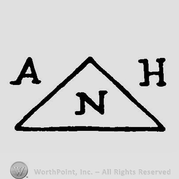 Mark with Letter N inside a triangle, letters A | #156357