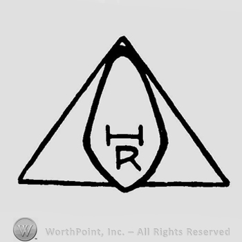 Mark with A triangle with an oval inside and the | #156565