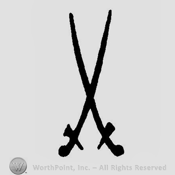 Mark with Two crossed swords | #157193