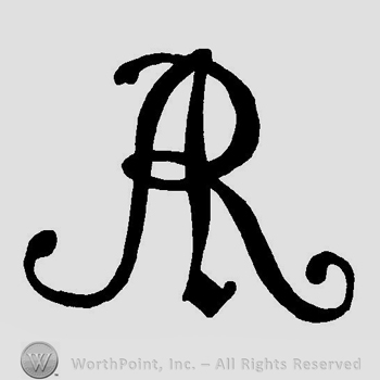 Mark with Monogram of letters "AR". | #157356
