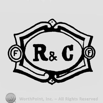 Mark with The initials R & C inside an oval that | #157417