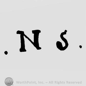 Mark with Letters NS in uppercase preceded by a | #157638