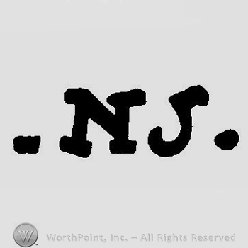 Mark with The letters "NS" and two dots. | #157639