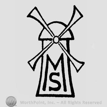 Mark with A windmill with the initials M S on it | #157949