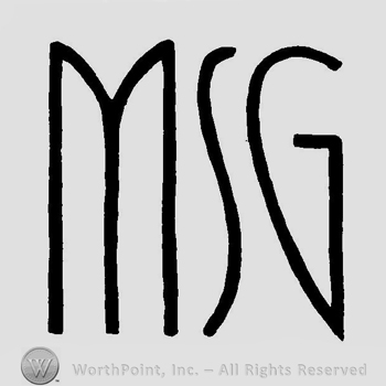 Mark with Letters MSG in uppercase. | #157968