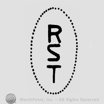 Mark with The letters "RST" and an oval. | #158235