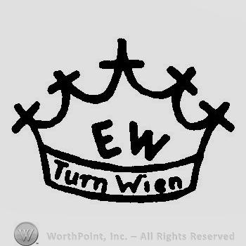 Mark with A crown with the text E W Turn-Teplitz | #158275