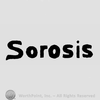 Mark with The word Sorosis | #158293