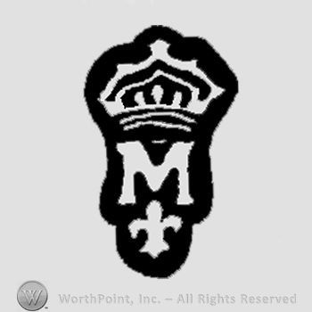 Mark with Crowned M with a fleur-de-lis bellow. | #160185
