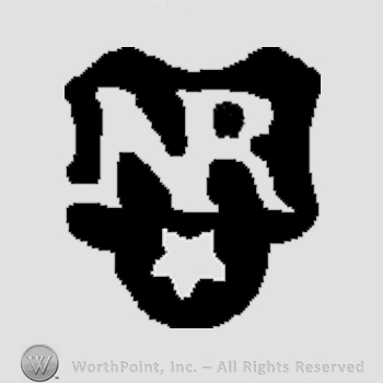 Mark with Monogram of letters N and R above a | #160344