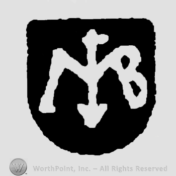 Mark with Monogram of letters M and B. | #160364