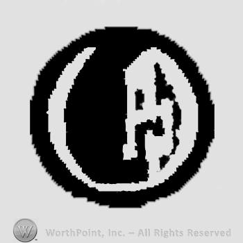 Mark with Letter O enclosing letter A; all over a | #160381