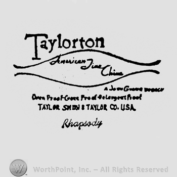 Taylor, Smith & Taylor Pottery - Guide to Value, Marks, History ...