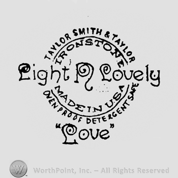 Mark with curved capital letters TAYLOR SMITH & | #16075