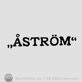 Mark with The word Astrom in uppercase | #161908