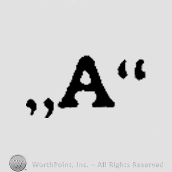 Mark with An uppercase A | #161967