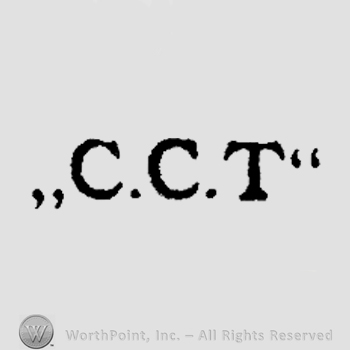 Mark with The initials C C T | #162023
