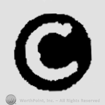 Mark with An uppercase C inside a circle | #162147