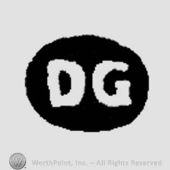 Mark with The initials D G inside an oval | #162269