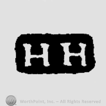 Mark with A double H inside a rectangle | #162440