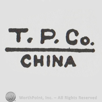 Mark with the initials TPCo above a horizontal | #16319