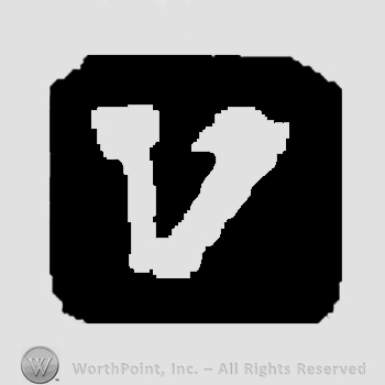 Mark with Letter V inside of a square. | #164535