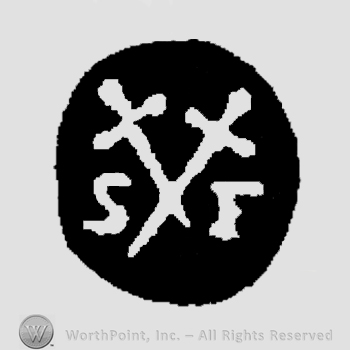 Mark with The letters "S F", two crossed swords | #164611