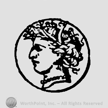 Mark with A man's head and a circle. | #164782