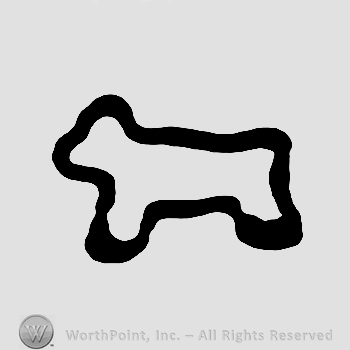 Mark with Dog shape. | #164927