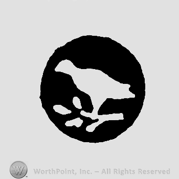 Mark with Bird on a branch inside a circle. | #165107