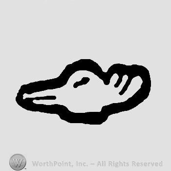 Mark with Maybe the shape of a bird head. | #165183