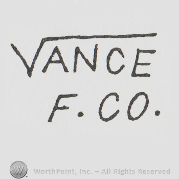 Mark with the word VANCE in uppercase letters | #16582